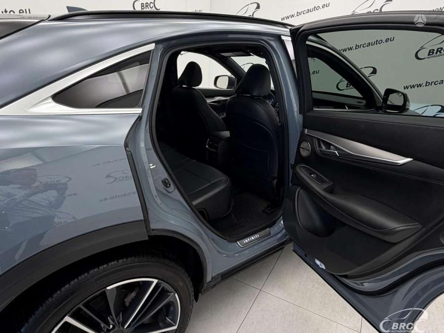 Синий Инфинити QX55 2023 в Вильнюс, объемом двигателя 2.00 л и пробегом 24 тыс. км за 29900 €, фото 16 на AUTOMOTO.COM.LV