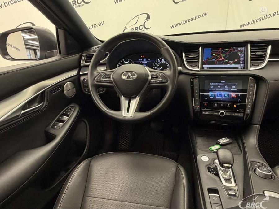 Синий Инфинити QX55 2023 в Вильнюс, объемом двигателя 2.00 л и пробегом 24 тыс. км за 29900 €, фото 17 на AUTOMOTO.COM.LV
