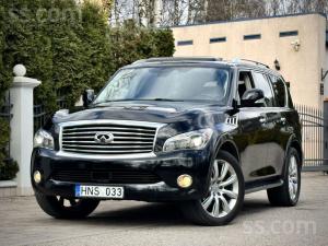 Melns Infiniti QX56 2012 Rīga, ar dzinēja tilpumu 5.60 L un nobraukumu 148 tūkst. km par 12000 €, foto 3 vietnē AUTOMOTO.COM.LV