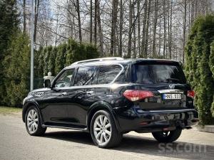 Melns Infiniti QX56 2012 Rīga, ar dzinēja tilpumu 5.60 L un nobraukumu 148 tūkst. km par 12000 €, foto 8 vietnē AUTOMOTO.COM.LV