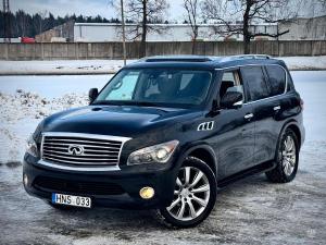 Черный Инфинити QX56 2012 в Рига, объемом двигателя 5.55 л и пробегом 148 тыс. км за 12000 €, фото 3 на AUTOMOTO.COM.LV