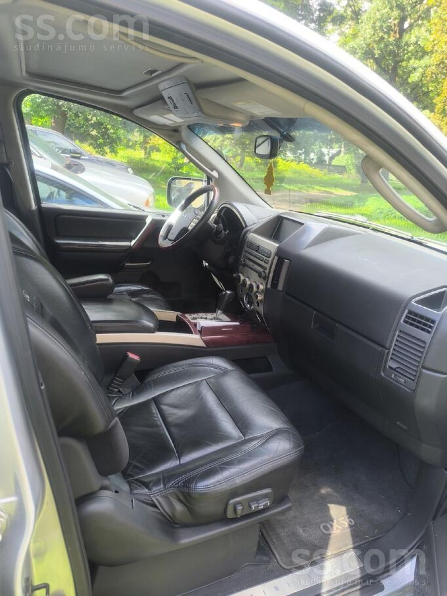 Pelēks Infiniti QX56 2006 Rīga, ar dzinēja tilpumu 5.60 L un nobraukumu 236 tūkst. km par 5200 €, foto 5 vietnē AUTOMOTO.COM.LV