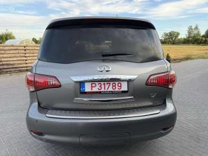 Серый Инфинити QX56 2011 в Шяуляй, объемом двигателя 5.55 л и пробегом 117 тыс. км за 8500 €, фото 8 на AUTOMOTO.COM.LV