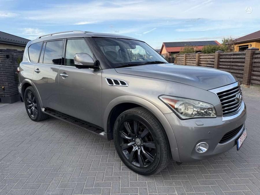 Серый Инфинити QX56 2011 в Шяуляй, объемом двигателя 5.55 л и пробегом 117 тыс. км за 8500 €, фото 11 на AUTOMOTO.COM.LV