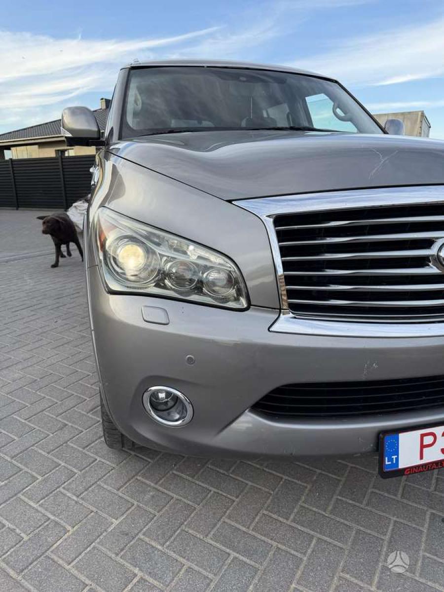 Серый Инфинити QX56 2011 в Шяуляй, объемом двигателя 5.55 л и пробегом 117 тыс. км за 8500 €, фото 13 на AUTOMOTO.COM.LV