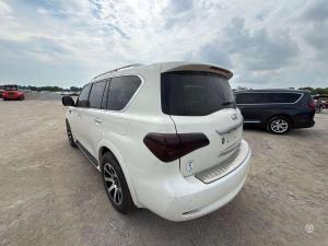 Белый Инфинити QX56 2013 в Паневежис, объемом двигателя 5.60 л и пробегом 370 тыс. км за 9300 €, фото 11 на AUTOMOTO.COM.LV