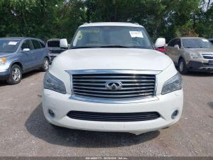Белый Инфинити QX56 2013 в Паневежис, объемом двигателя 5.60 л и пробегом 370 тыс. км за 9300 €, фото 13 на AUTOMOTO.COM.LV