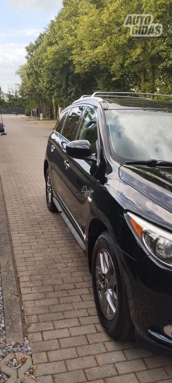 Black Infiniti QX60 2015 in Kaunas, with an engine capacity of 3.50 L and mileage of 167 thousand km for 12000 €, photo 4 on AUTOMOTO.COM.LV