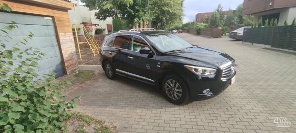 Black Infiniti QX60 2015 in Kaunas, with an engine capacity of 3.50 L and mileage of 167 thousand km for 12000 €, photo 6 on AUTOMOTO.COM.LV