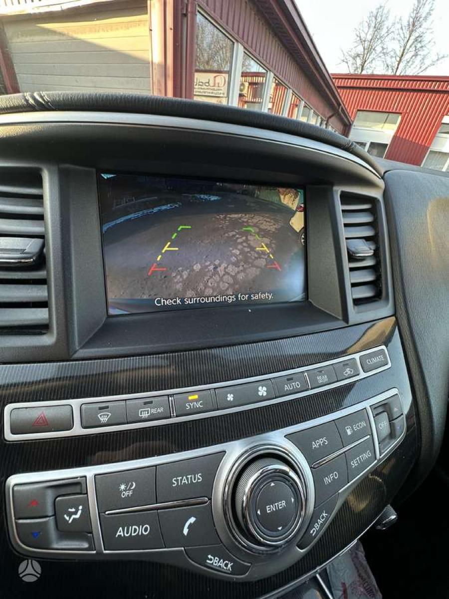 Черный Инфинити QX60 2019 в Мажейкяй, объемом двигателя 3.50 л и пробегом 144 тыс. км за 24500 €, фото 15 на AUTOMOTO.COM.LV