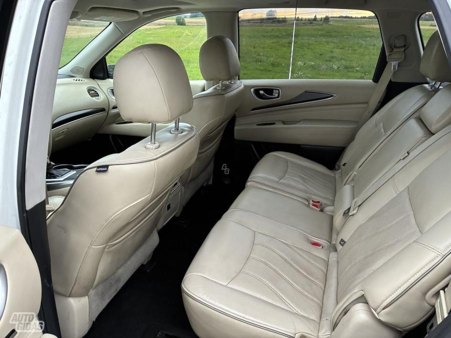 Infiniti QX60 2017 in Telschi, with an engine capacity of 3.50 L and mileage of 170 thousand km for 6500 €, photo 11 on AUTOMOTO.COM.LV