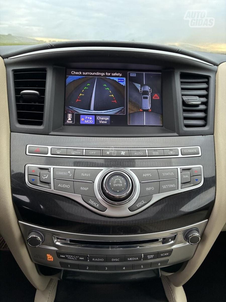 Infiniti QX60 2017 in Telschi, with an engine capacity of 3.50 L and mileage of 170 thousand km for 6500 €, photo 15 on AUTOMOTO.COM.LV