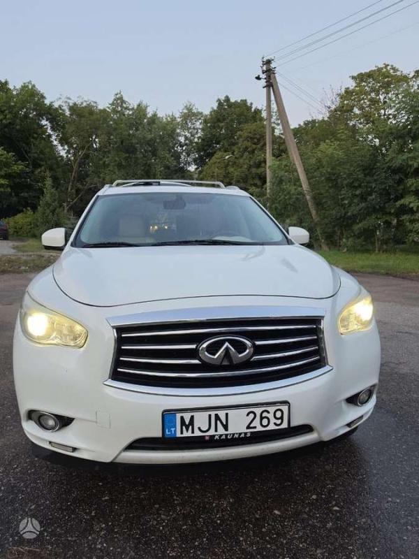 Balts Infiniti QX60 2015 Kauņa, ar dzinēja tilpumu 3.50 L un nobraukumu 240 tūkst. km par 10000 €, foto 3 vietnē AUTOMOTO.COM.LV