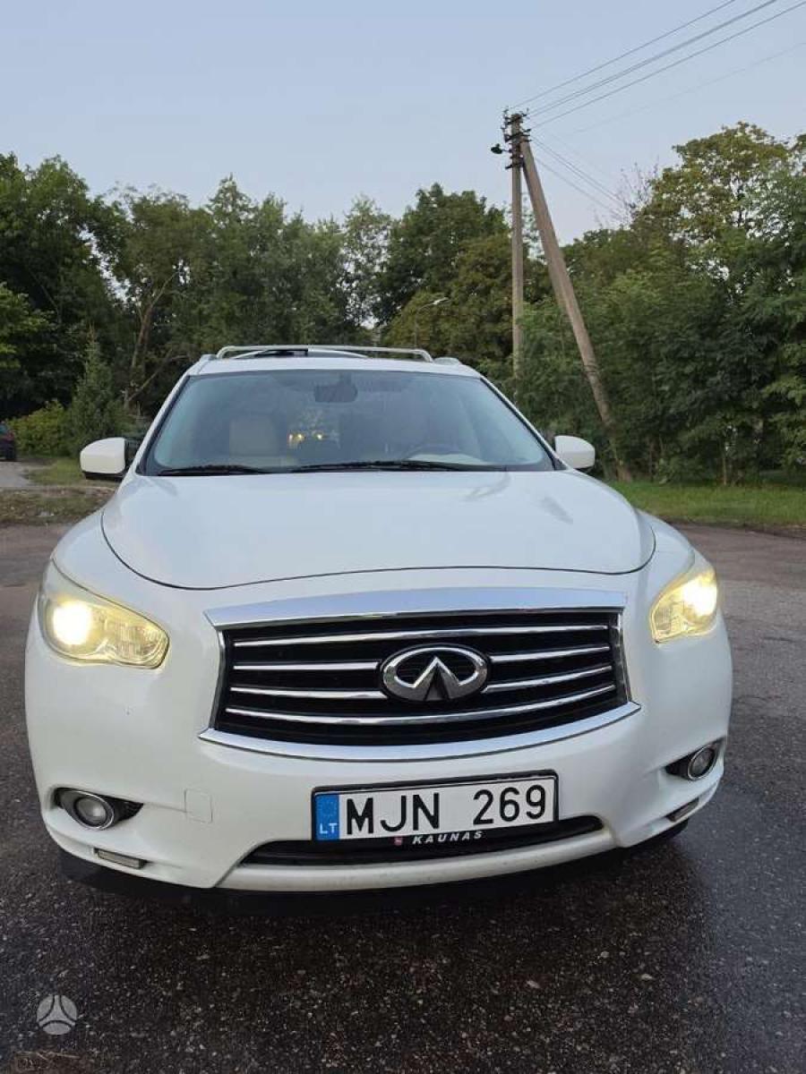 Balts Infiniti QX60 2015 Kauņa, ar dzinēja tilpumu 3.50 L un nobraukumu 240 tūkst. km par 10000 €, foto 4 vietnē AUTOMOTO.COM.LV