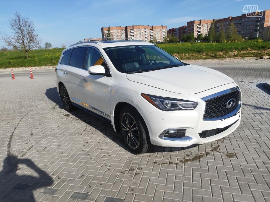 Белый Инфинити QX60 2016 в Плунге, объемом двигателя 3.50 л и пробегом 110 тыс. км за 17000 €, фото 4 на AUTOMOTO.COM.LV