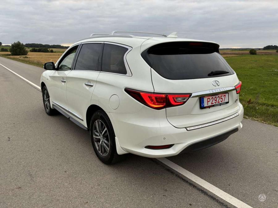 Balts Infiniti QX60 2017 Telšiai, ar dzinēja tilpumu 3.50 L un nobraukumu 170 tūkst. km par 6500 €, foto 6 vietnē AUTOMOTO.COM.LV
