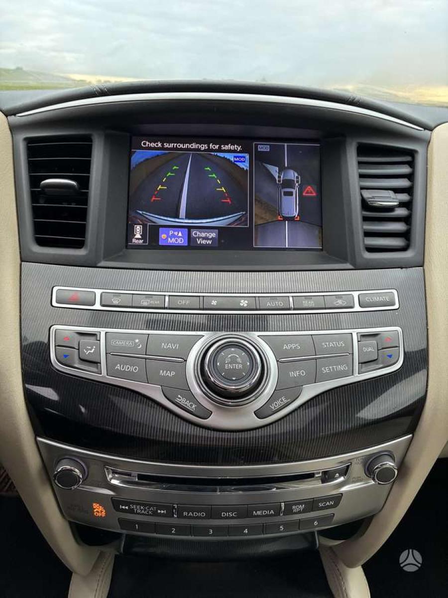 Balts Infiniti QX60 2017 Telšiai, ar dzinēja tilpumu 3.50 L un nobraukumu 170 tūkst. km par 6500 €, foto 13 vietnē AUTOMOTO.COM.LV