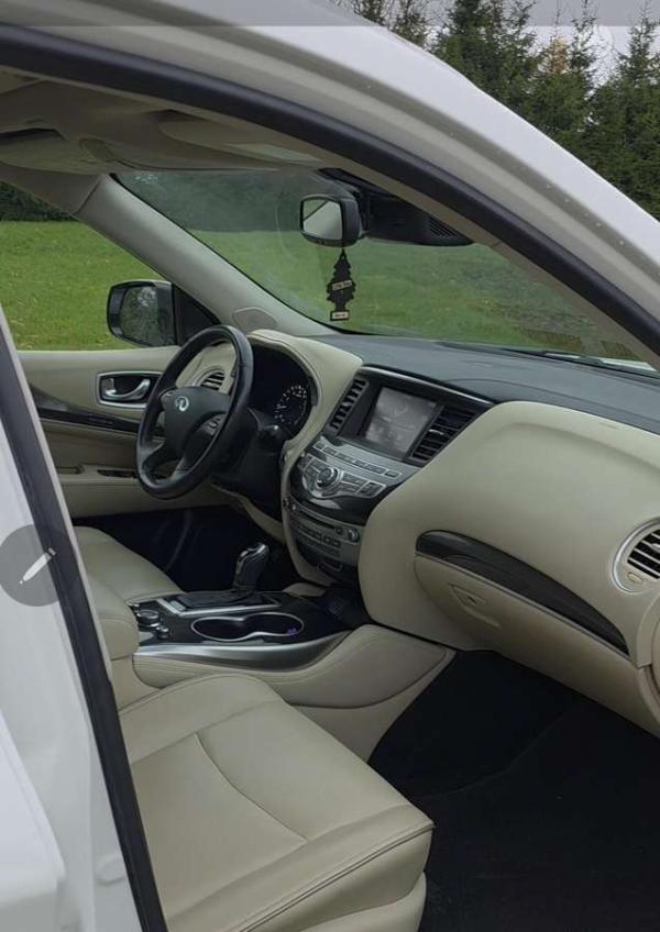 Белый Инфинити QX60 2019 в Клайпеда, объемом двигателя 3.50 л и пробегом 89 тыс. км за 21900 €, фото 7 на AUTOMOTO.COM.LV