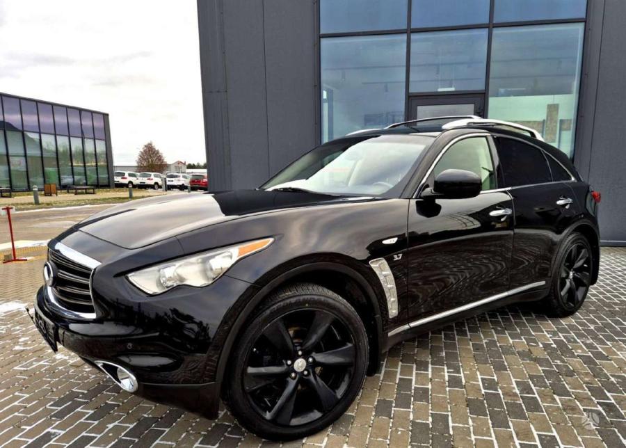 Melns Infiniti QX70 2014 Šauļi, ar dzinēja tilpumu 3.70 L un nobraukumu 160 tūkst. km par 14900 €, foto 25 vietnē AUTOMOTO.COM.LV