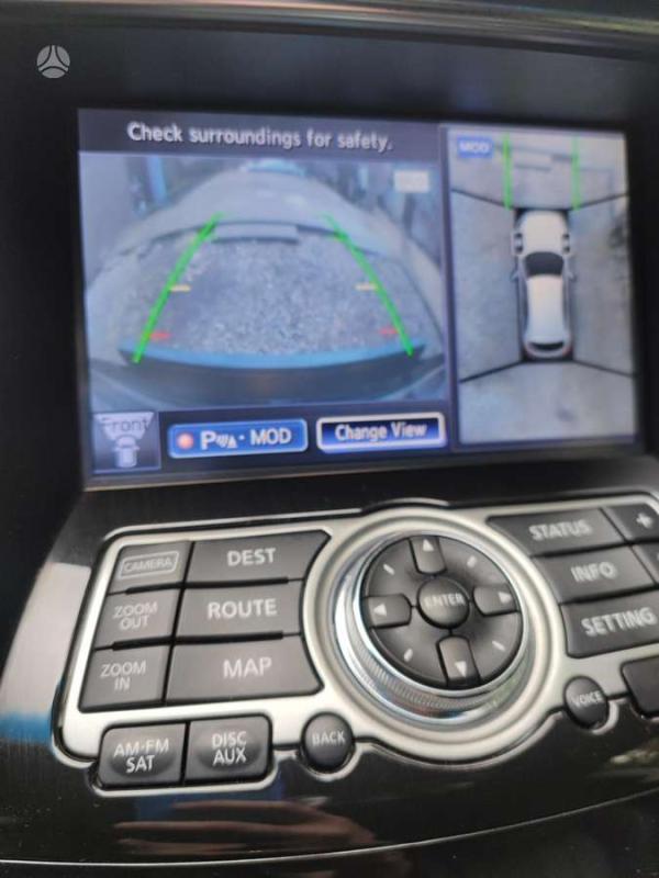 Melns Infiniti QX70 2014 Viļņa, ar dzinēja tilpumu 3.70 L un nobraukumu 149 tūkst. km par 11500 €, foto 9 vietnē AUTOMOTO.COM.LV