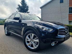Черный Инфинити QX70 2015 в Игналина, объемом двигателя 3.00 л и пробегом 96 тыс. км за 9950 €, фото 4 на AUTOMOTO.COM.LV