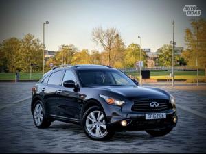 Melns Infiniti QX70 2016 Kauņa, ar dzinēja tilpumu 3.00 L un nobraukumu 140 tūkst. km par 6600 €, foto 3 vietnē AUTOMOTO.COM.LV