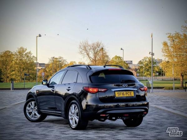 Melns Infiniti QX70 2016 Kauņa, ar dzinēja tilpumu 3.00 L un nobraukumu 140 tūkst. km par 6600 €, foto 4 vietnē AUTOMOTO.COM.LV