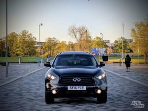 Melns Infiniti QX70 2016 Kauņa, ar dzinēja tilpumu 3.00 L un nobraukumu 140 tūkst. km par 6600 €, foto 6 vietnē AUTOMOTO.COM.LV