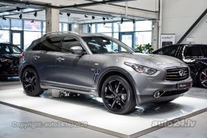Grey Infiniti QX70 2015 in Tallinn, with an engine capacity of 3.00 L and mileage of 179 thousand km for 14990 €, photo  on AUTOMOTO.COM.LV