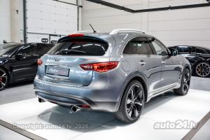 Серый Инфинити QX70 2015 в Таллин, объемом двигателя 3.00 л и пробегом 179 тыс. км за 14990 €, фото 5 на AUTOMOTO.COM.LV
