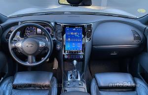 Pelēks Infiniti QX70 2013 Tallina, ar dzinēja tilpumu 3.00 L un nobraukumu 240 tūkst. km par 12900 €, foto 7 vietnē AUTOMOTO.COM.LV