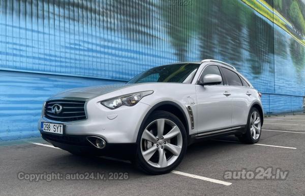 Серый Инфинити QX70 2013 в Таллин, объемом двигателя 3.00 л и пробегом 243 тыс. км за 8800 €, фото 1 на AUTOMOTO.COM.LV