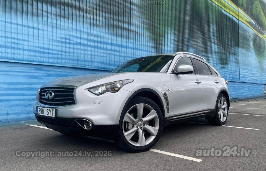Серый Инфинити QX70 2013 в Таллин, объемом двигателя 3.00 л и пробегом 243 тыс. км за 8800 €, фото 1 на AUTOMOTO.COM.LV
