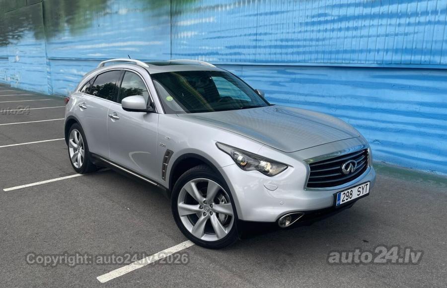 Серый Инфинити QX70 2013 в Таллин, объемом двигателя 3.00 л и пробегом 243 тыс. км за 8800 €, фото 7 на AUTOMOTO.COM.LV