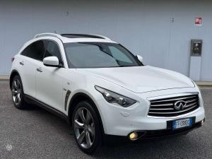 Balts Infiniti QX70 2016 Tauragė, ar dzinēja tilpumu 2.99 L un nobraukumu 289 tūkst. km par 8900 €, foto  vietnē AUTOMOTO.COM.LV