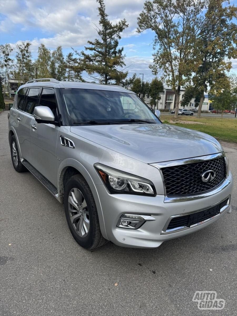 Infiniti QX80 2015 in Alytus, with an engine capacity of 5.60 L and mileage of 130 thousand km for 17555 €, photo 3 on AUTOMOTO.COM.LV