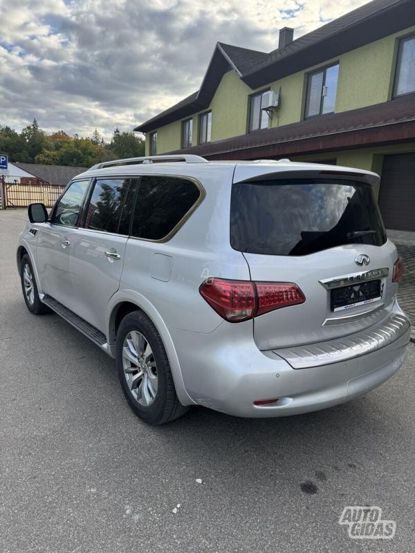 Infiniti QX80 2015 in Alytus, with an engine capacity of 5.60 L and mileage of 130 thousand km for 17555 €, photo 3 on AUTOMOTO.COM.LV