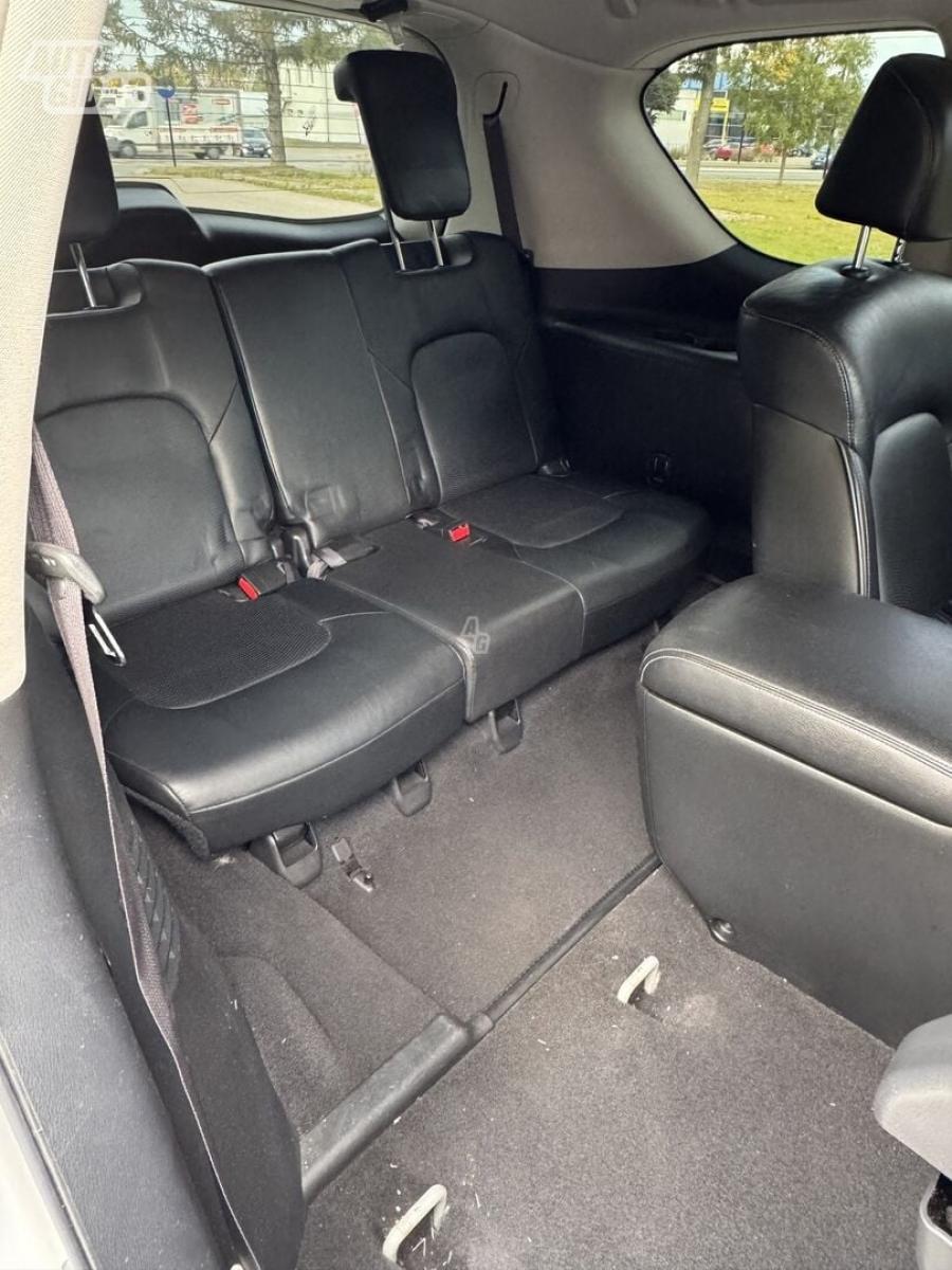 Infiniti QX80 2015 in Alytus, with an engine capacity of 5.60 L and mileage of 130 thousand km for 17555 €, photo 12 on AUTOMOTO.COM.LV