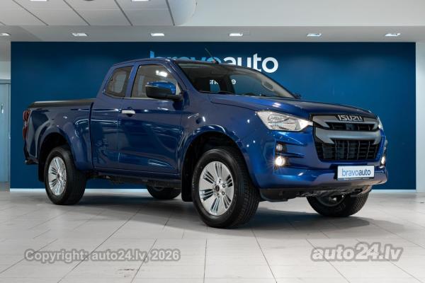 Blue Isuzu D-Max 2022 in Tallinn, with an engine capacity of 1.90 L and mileage of 29 thousand km for 30900 €, photo 4 on AUTOMOTO.COM.LV