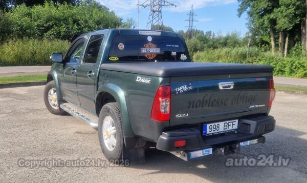 Green Isuzu D-Max 2011 in Tallinn, with an engine capacity of 3.00 L and mileage of 0 thousand km for 16999 €, photo 2 on AUTOMOTO.COM.LV