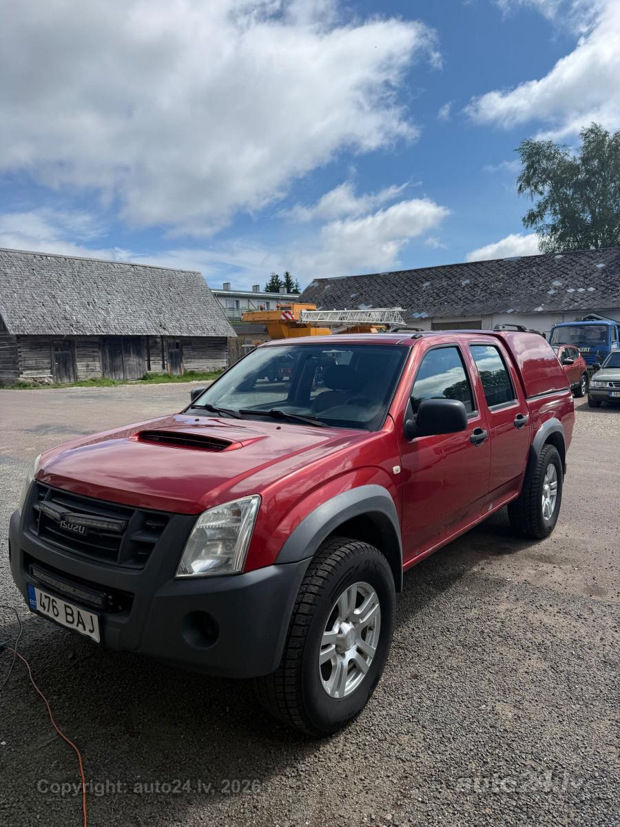 Sarkans Isuzu D-Max 2007 Kerdla, ar dzinēja tilpumu 2.50 L un nobraukumu 381 tūkst. km par 4200 €, foto 1 vietnē AUTOMOTO.COM.LV
