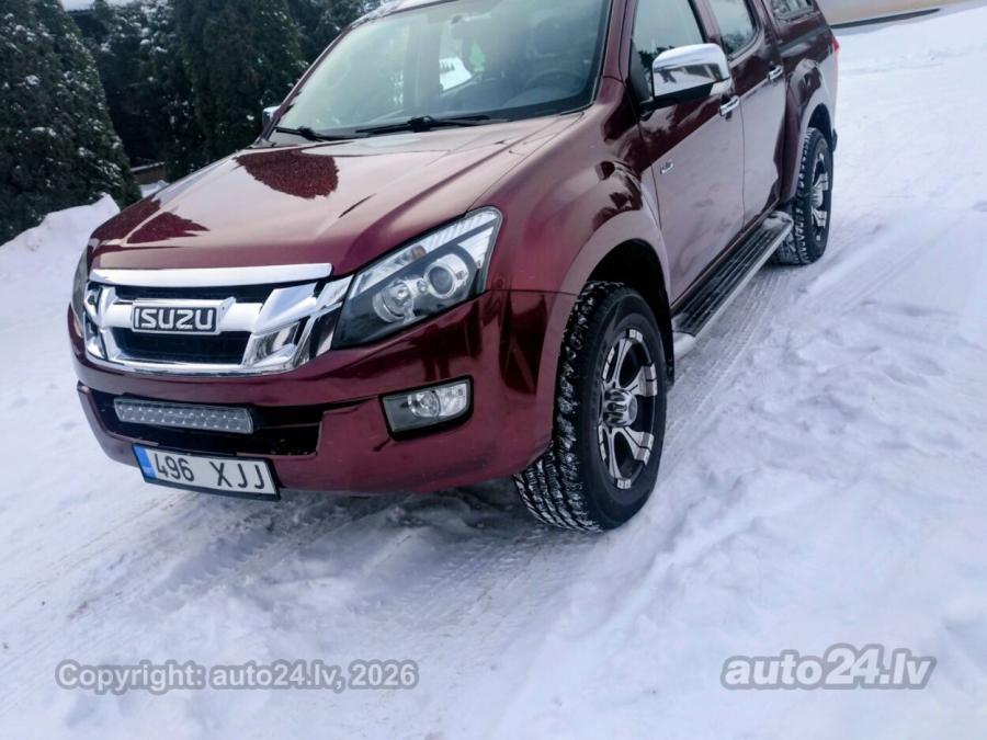 Sarkans Isuzu D-Max 2014 Repina, ar dzinēja tilpumu 2.50 L un nobraukumu 203 tūkst. km par 19600 €, foto 1 vietnē AUTOMOTO.COM.LV