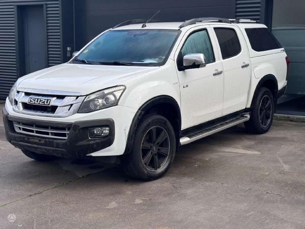 Balts Isuzu D-Max 2015 Utena, ar dzinēja tilpumu 2.50 L un nobraukumu 290 tūkst. km par 6995 €, foto 1 vietnē AUTOMOTO.COM.LV
