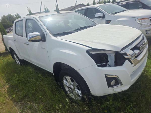 Balts Isuzu D-Max 2018 Tauragė, ar dzinēja tilpumu 1.90 L un nobraukumu 80 tūkst. km par 7500 €, foto 1 vietnē AUTOMOTO.COM.LV