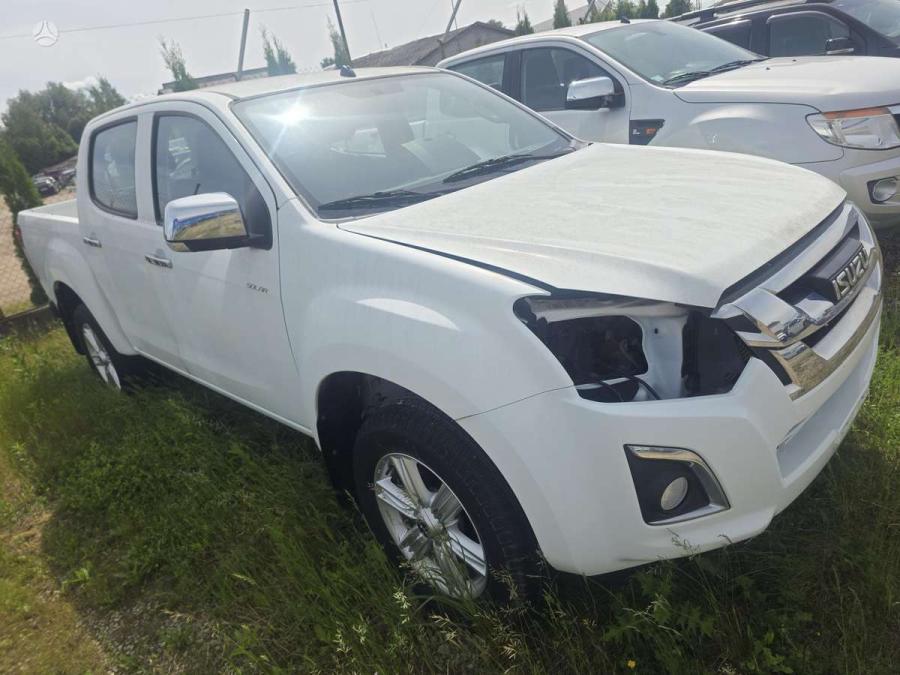 Balts Isuzu D-Max 2018 Tauragė, ar dzinēja tilpumu 1.90 L un nobraukumu 80 tūkst. km par 7500 €, foto 1 vietnē AUTOMOTO.COM.LV