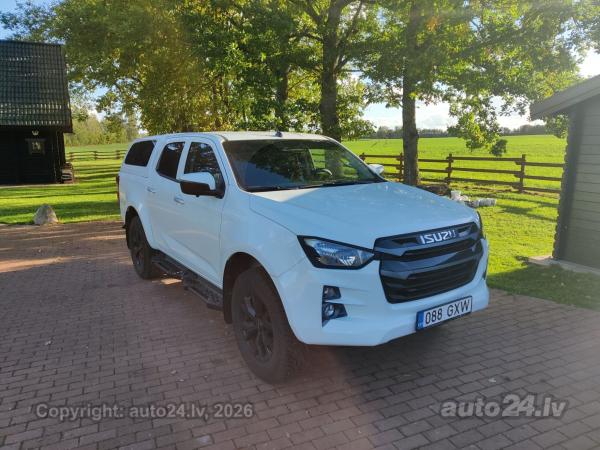 White Isuzu D-Max 2025 in Tartu, with an engine capacity of 1.90 L and mileage of 18 thousand km for 38900 €, photo 2 on AUTOMOTO.COM.LV