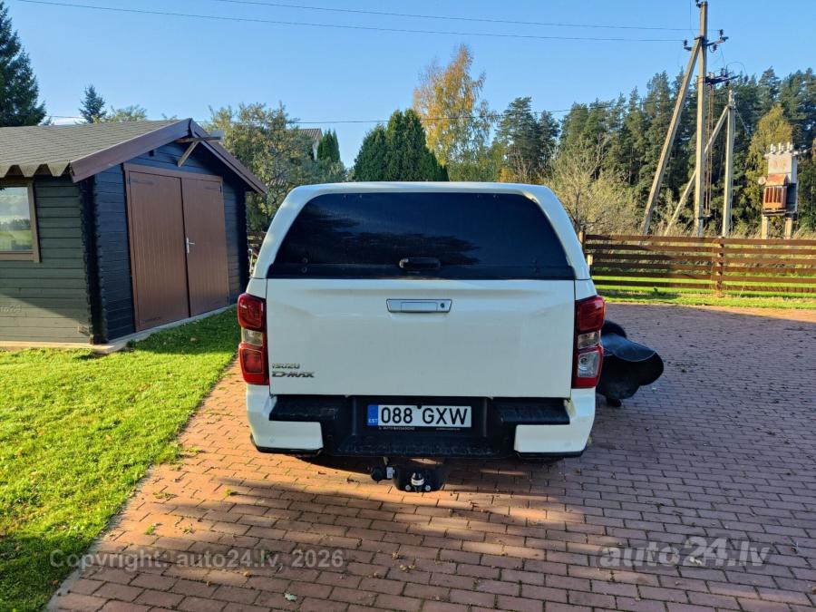 White Isuzu D-Max 2025 in Tartu, with an engine capacity of 1.90 L and mileage of 18 thousand km for 38900 €, photo 7 on AUTOMOTO.COM.LV