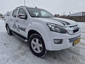 White Isuzu D-Max 2016 in Vilkaviskis, with an engine capacity of 2.50 L and mileage of 202 thousand km for 13100 €, photo 2 on AUTOMOTO.COM.LV