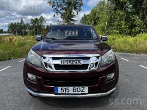 Sarkans Isuzu pick-up 2012 Valka, ar dzinēja tilpumu 2.50 L un nobraukumu 236 tūkst. km par 8200 €, foto 3 vietnē AUTOMOTO.COM.LV