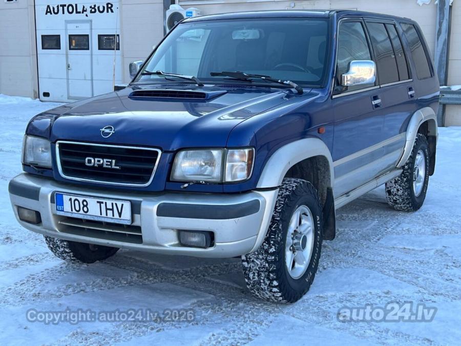 Blue Isuzu Trooper 1998 in Narva, with an engine capacity of 3.00 L and mileage of 240 thousand km for 1999 €, photo 1 on AUTOMOTO.COM.LV